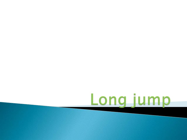 Long jump | PPT