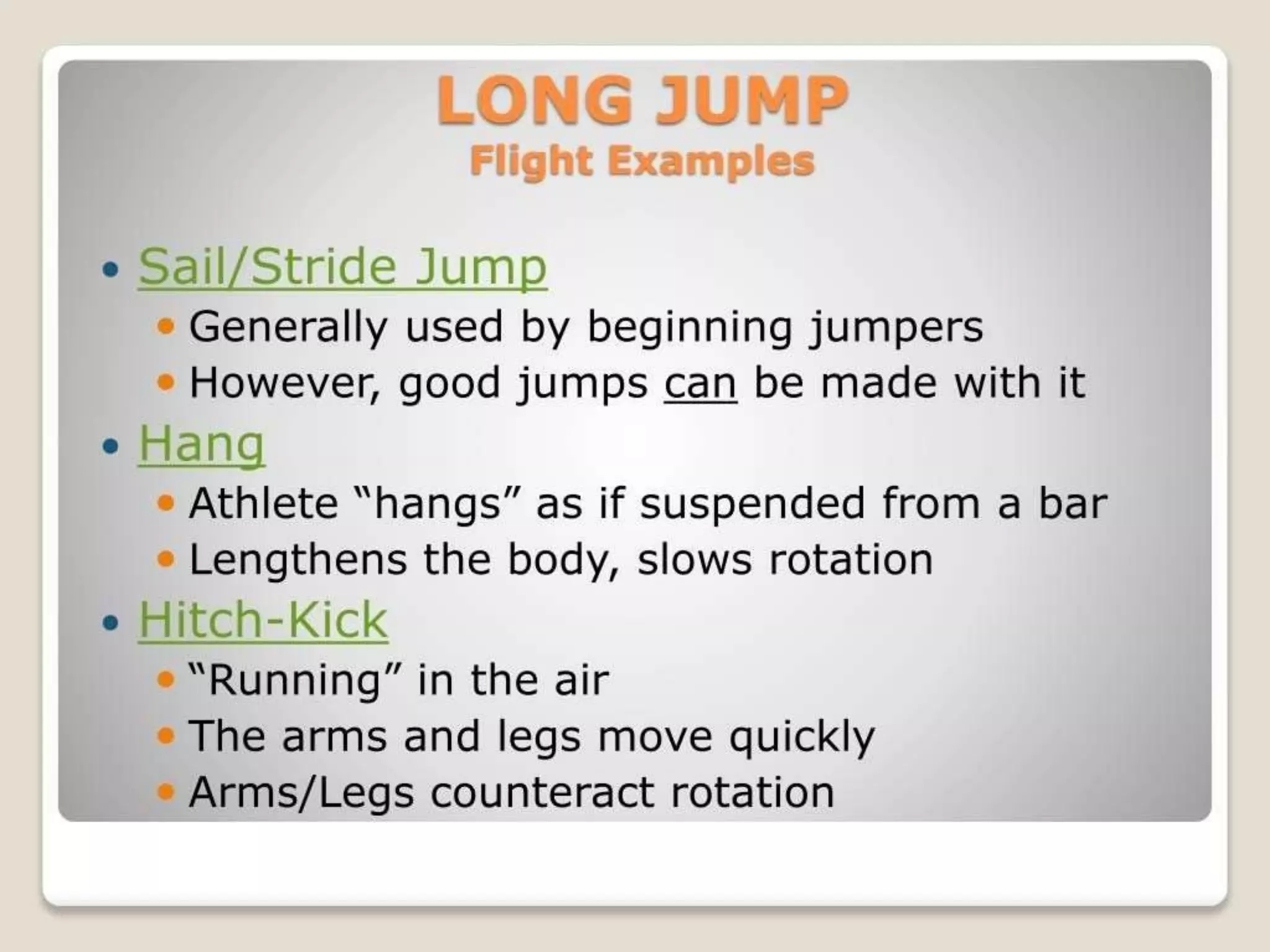 Long jump | PPT