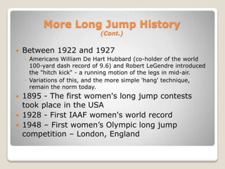Long jump | PPT
