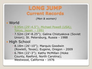 Long Jump Web2011 | PPT