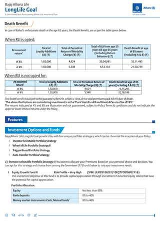 longlife-goal-Unit Linked insurance brochure.pdf