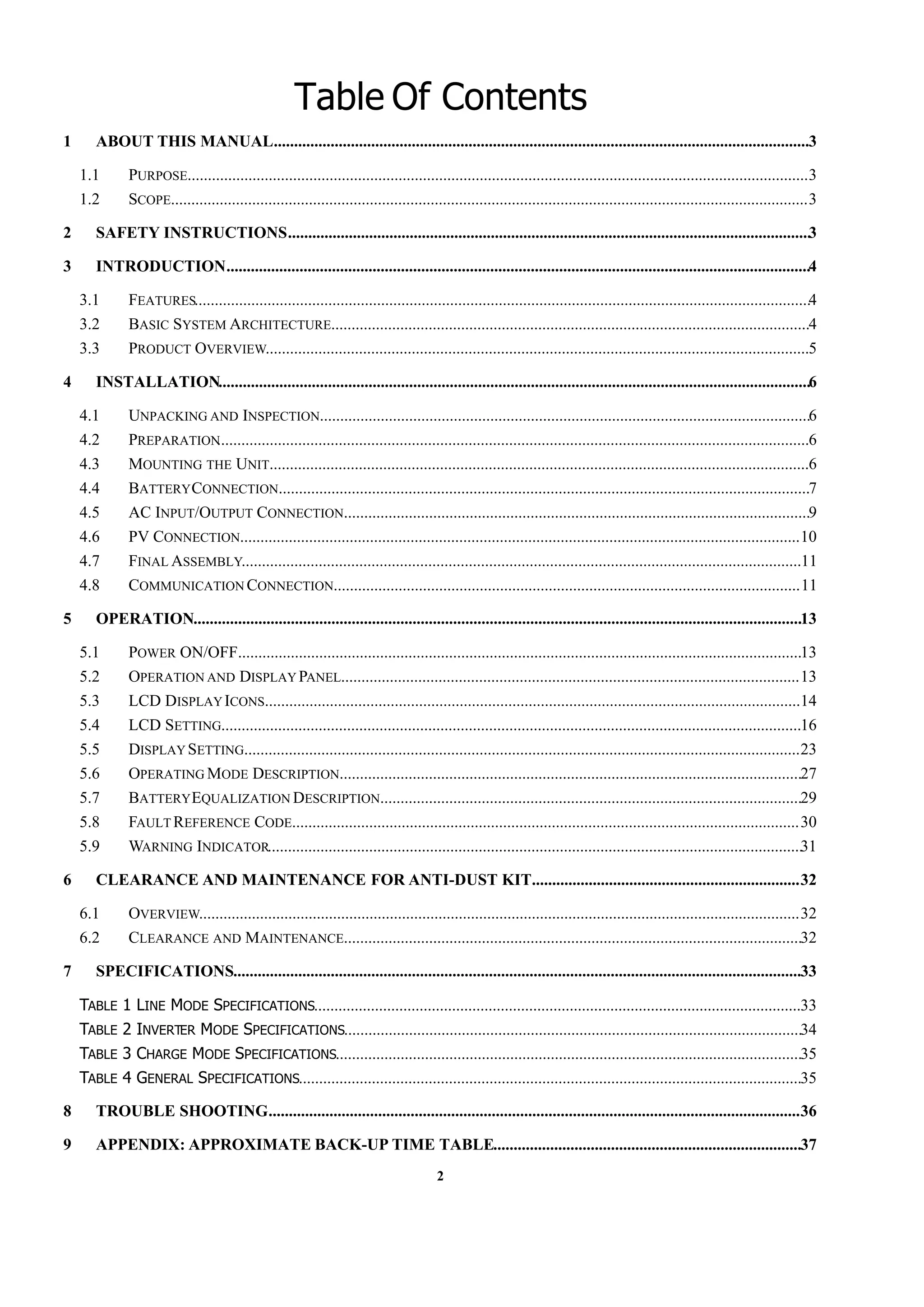 long life solar inverter 3.5 kw inverter manual.pdf