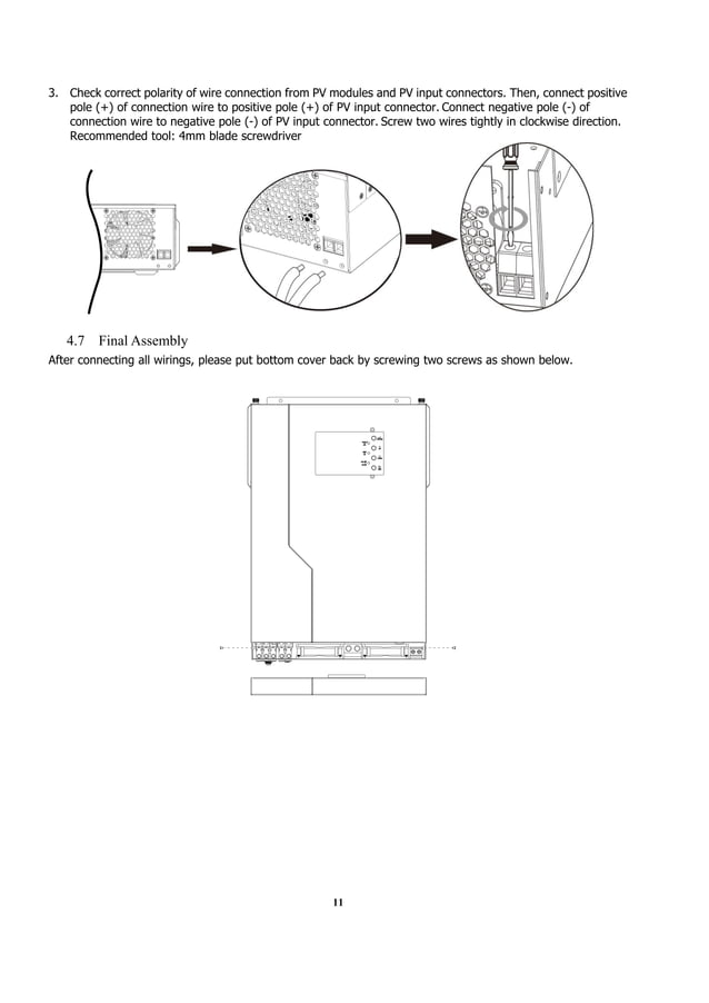 long life solar inverter 3.5 kw inverter manual.pdf