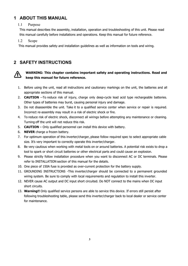 long life solar inverter 3.5 kw inverter manual.pdf