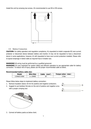 long life solar inverter 3.5 kw inverter manual.pdf