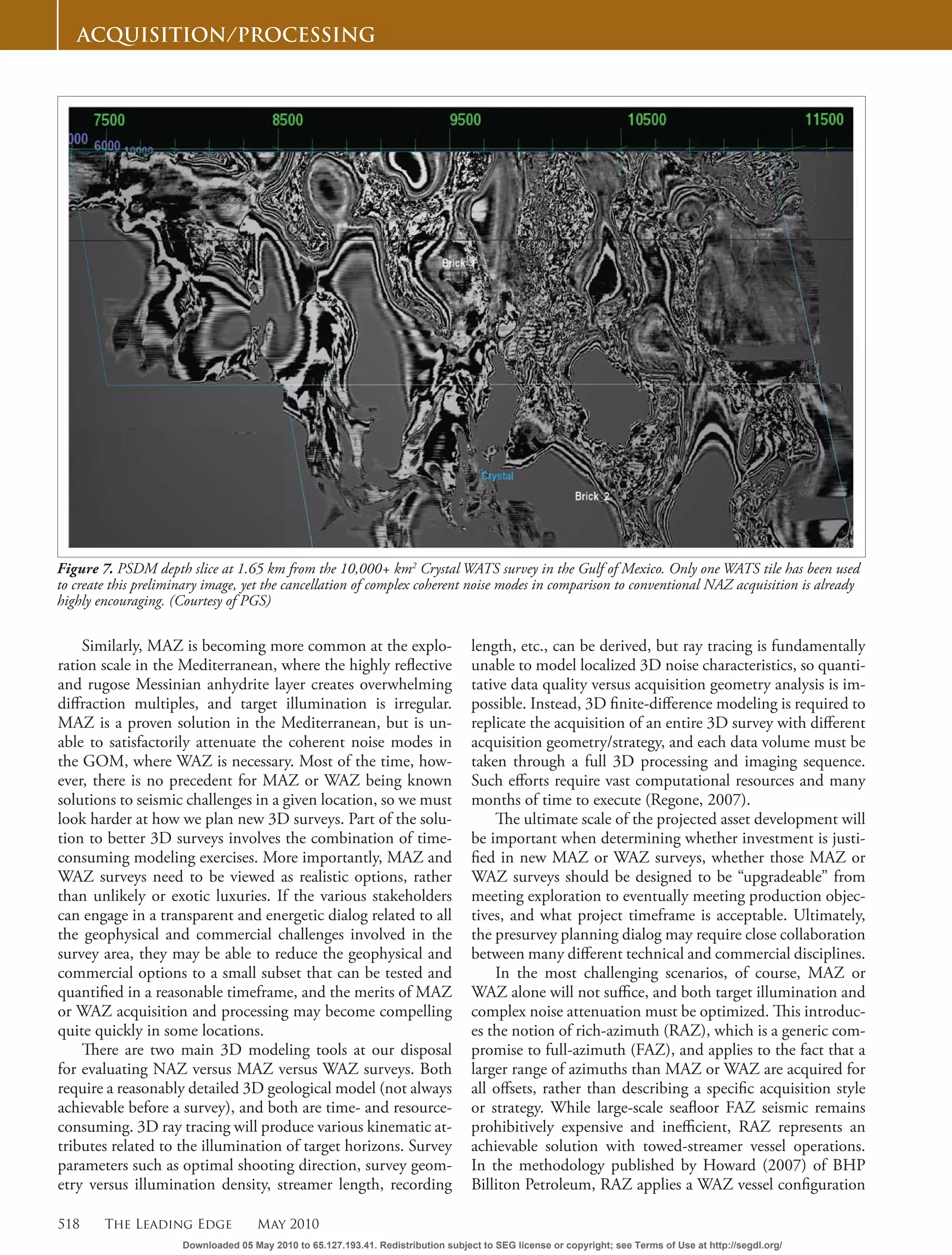An overview of seismic azimuth for towed streamers | PDF