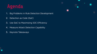 Detection as Code - Effective Approach to manage & optimize SOC ...