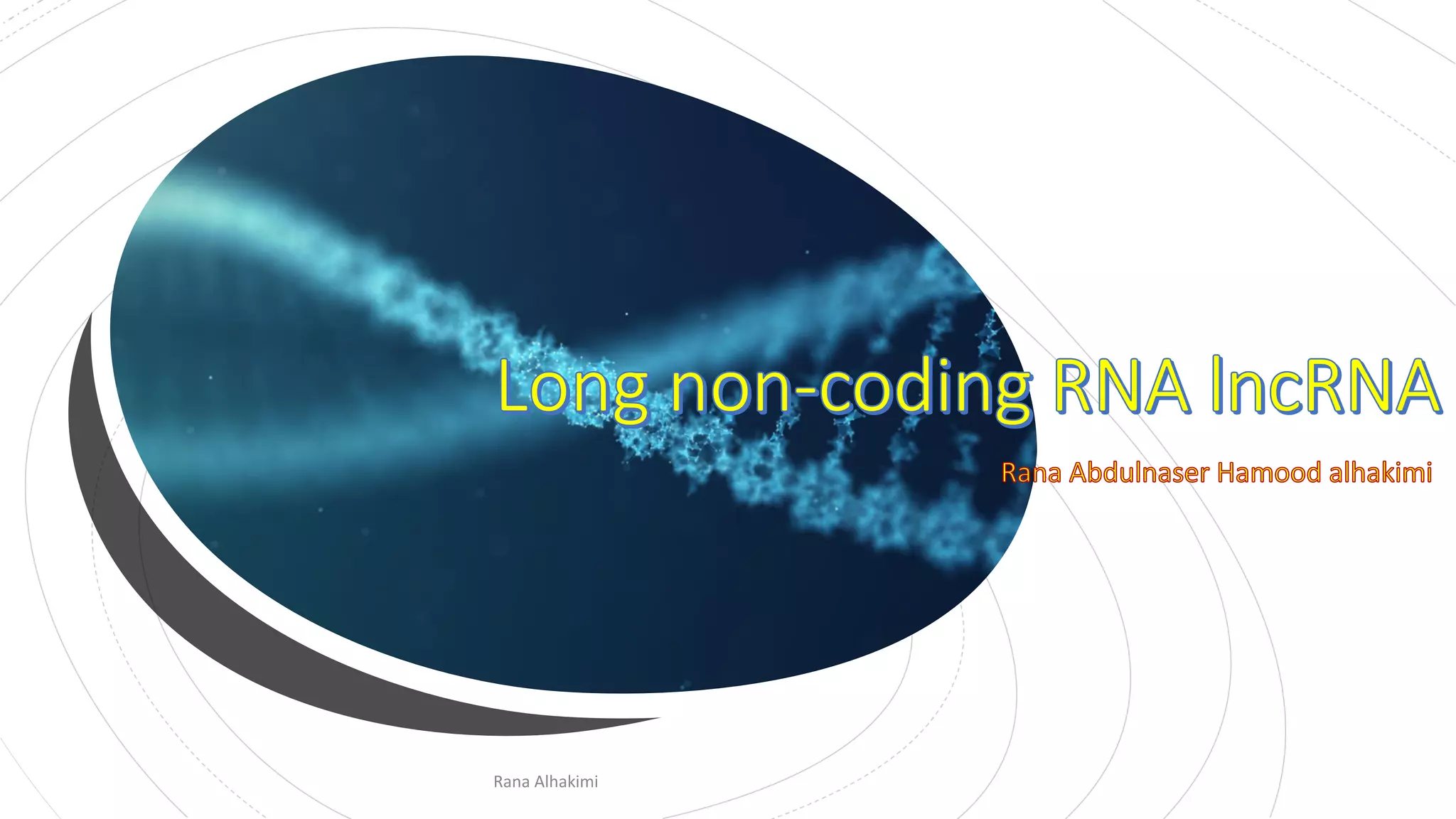 Long non coding RNA lncRNAs | PDF