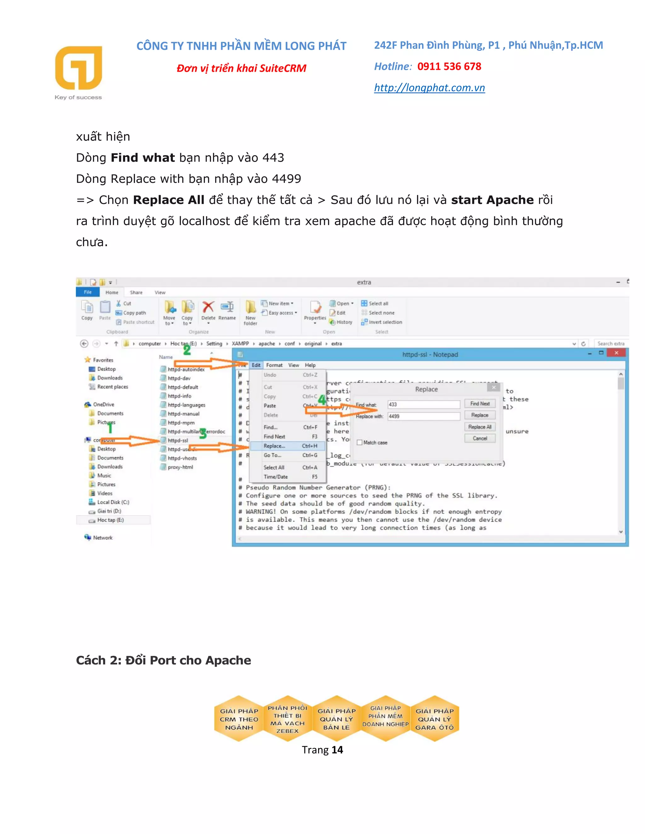 Longphat huong dan_cai_dat_suitecrm_v1.0 | PDF