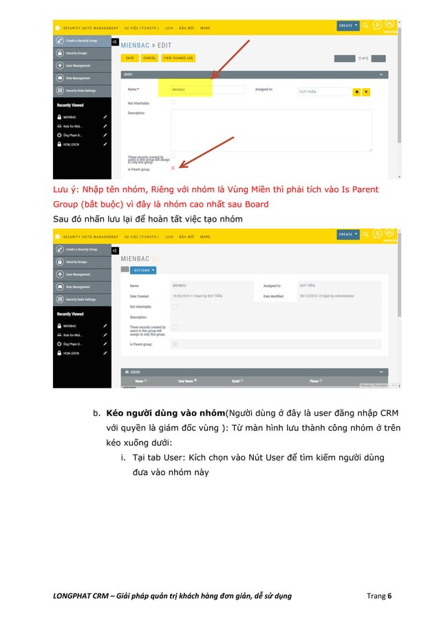 Hướng dẫn phân quyền trên SuiteCRM / SugarCRM | PDF