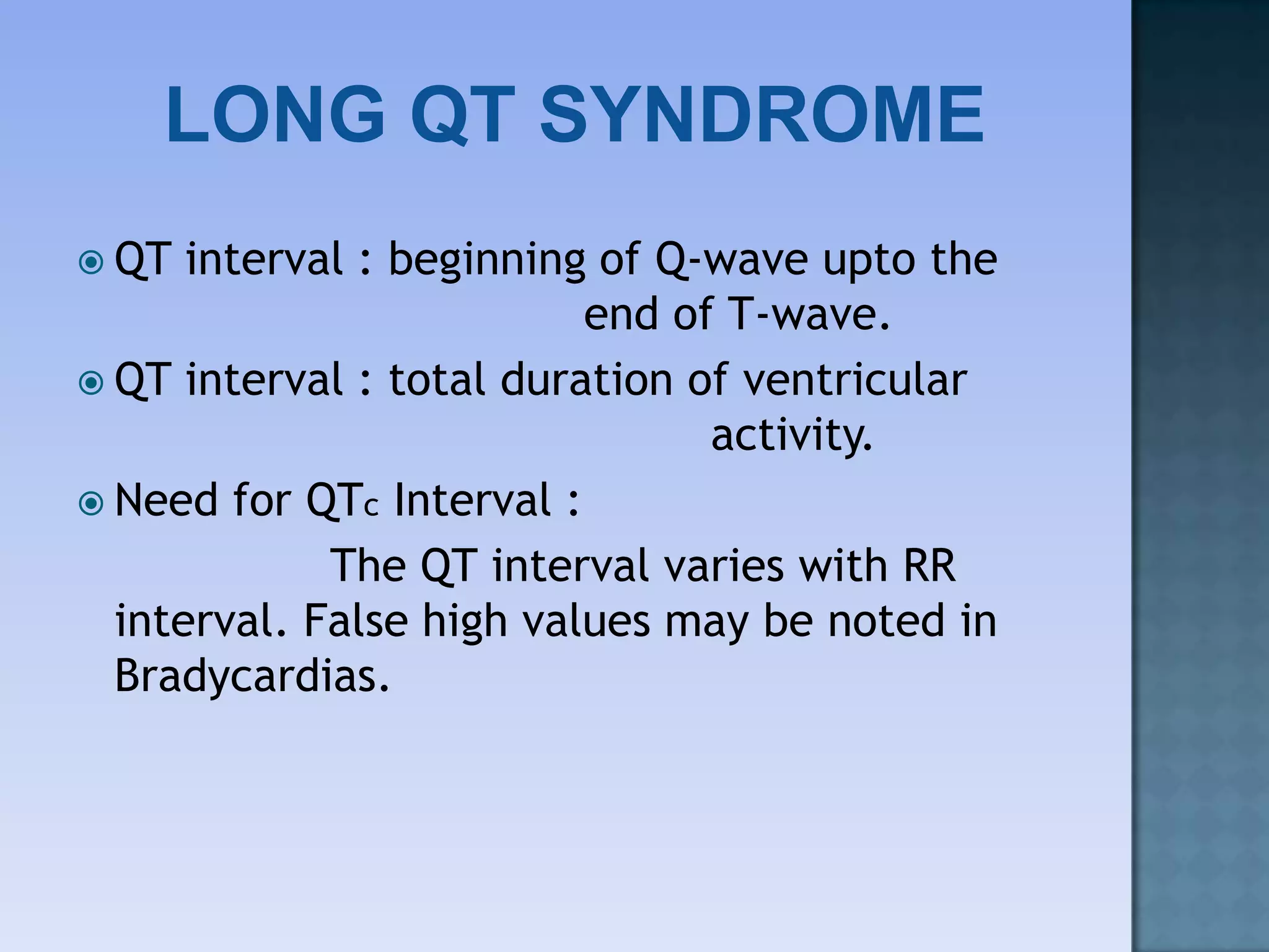 Long QT Syndrome | PPTX