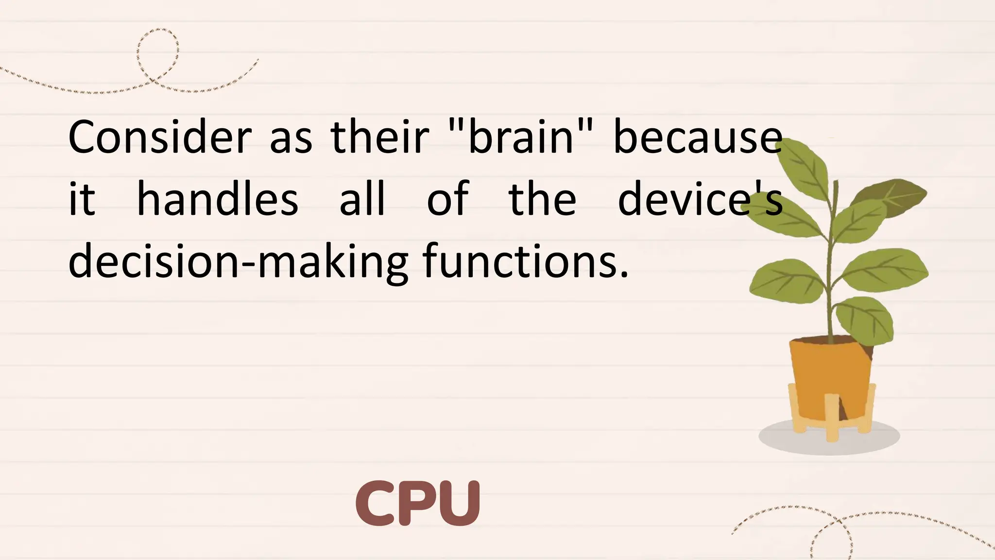 Long Quiz of the different part and peripherals of computer | PPT
