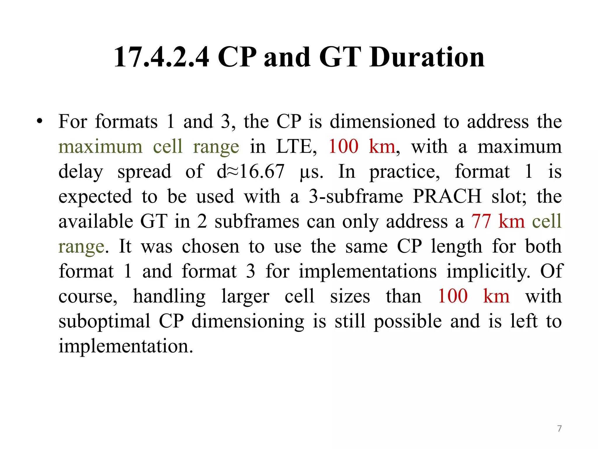Long Range Cell Coverage for LTE | PPTX