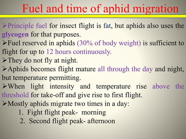 Long-range migration in insects : Mechanisms and monitoring techniques ...