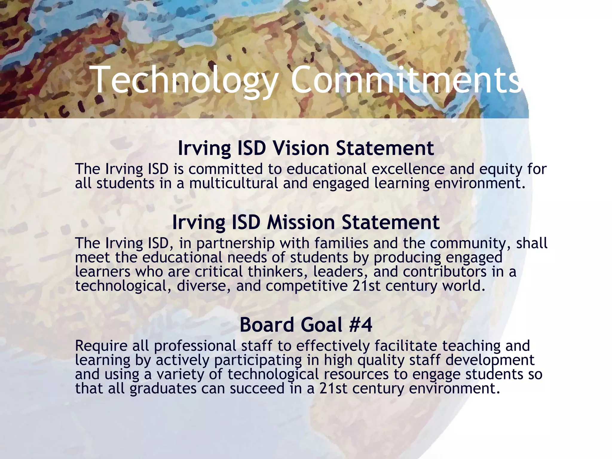 Long range plan for technology | PPT | IT and Internet Support | Internet