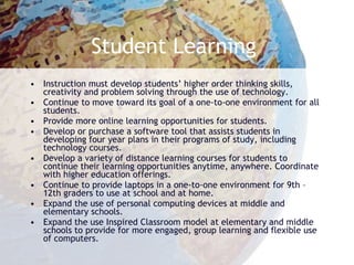 Long range plan for technology | PPT