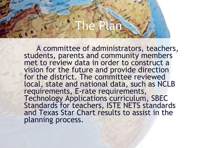 Long range plan for technology | PPT | IT and Internet Support | Internet