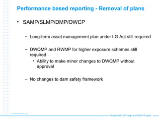 New regulatory framework presentation | PPT