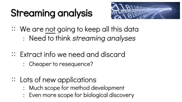 Long read sequencing - WEHI bioinformatics seminar - tue 16 june 2015 | PPT
