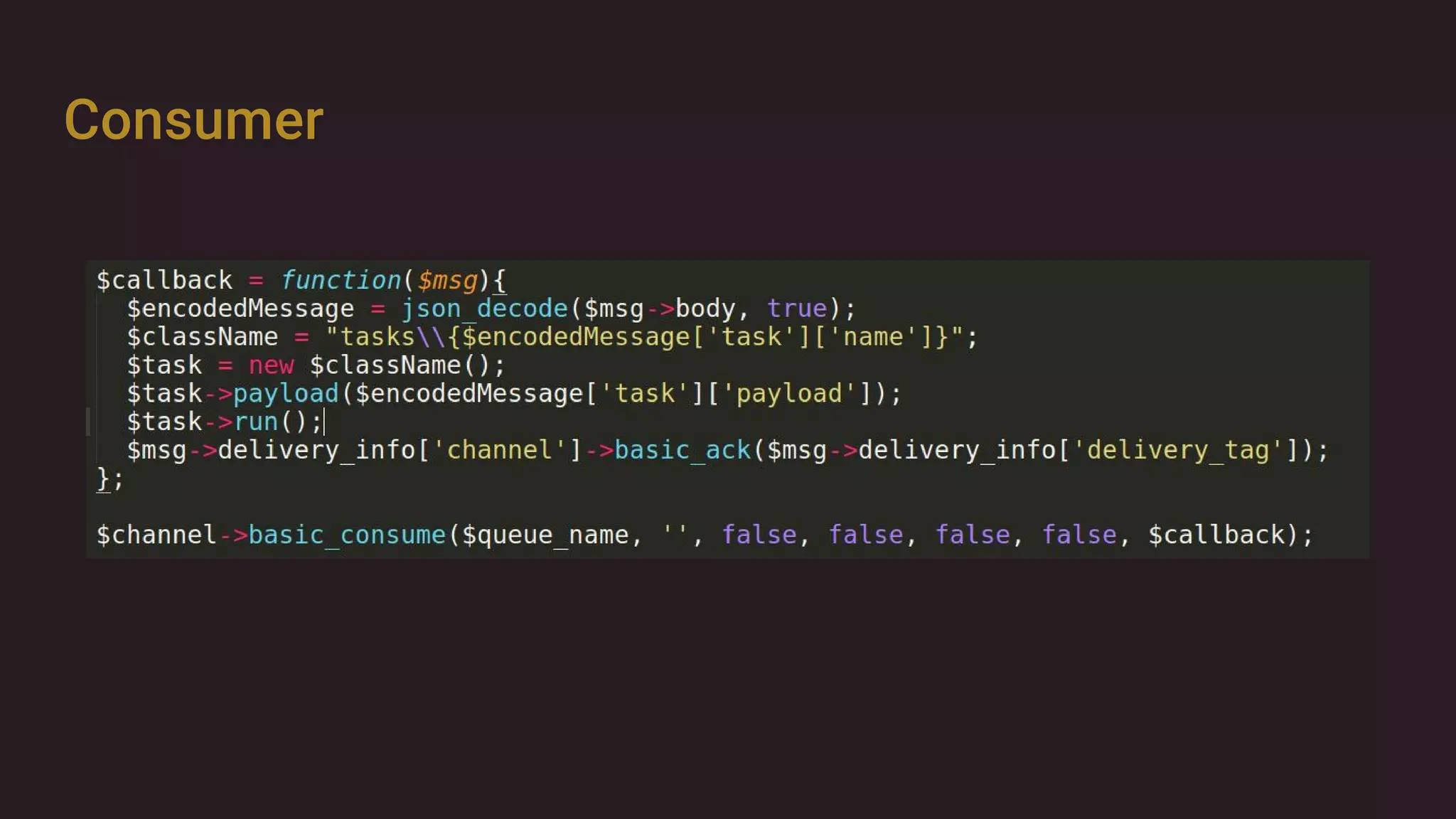 Long running php processes | PPT