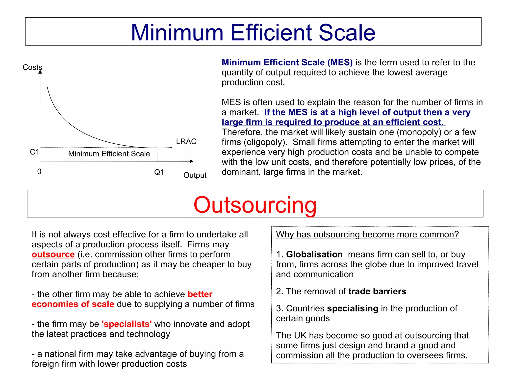 Long run production and cost theory | PPT