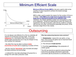 Long run production and cost theory | PPT