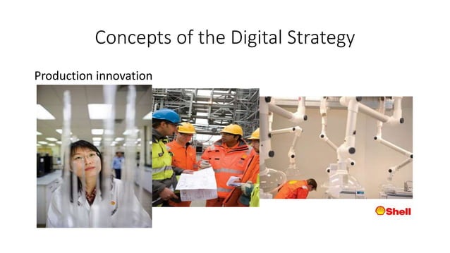 Shell Digital Strategy | PPTX | Business | Business and Finance