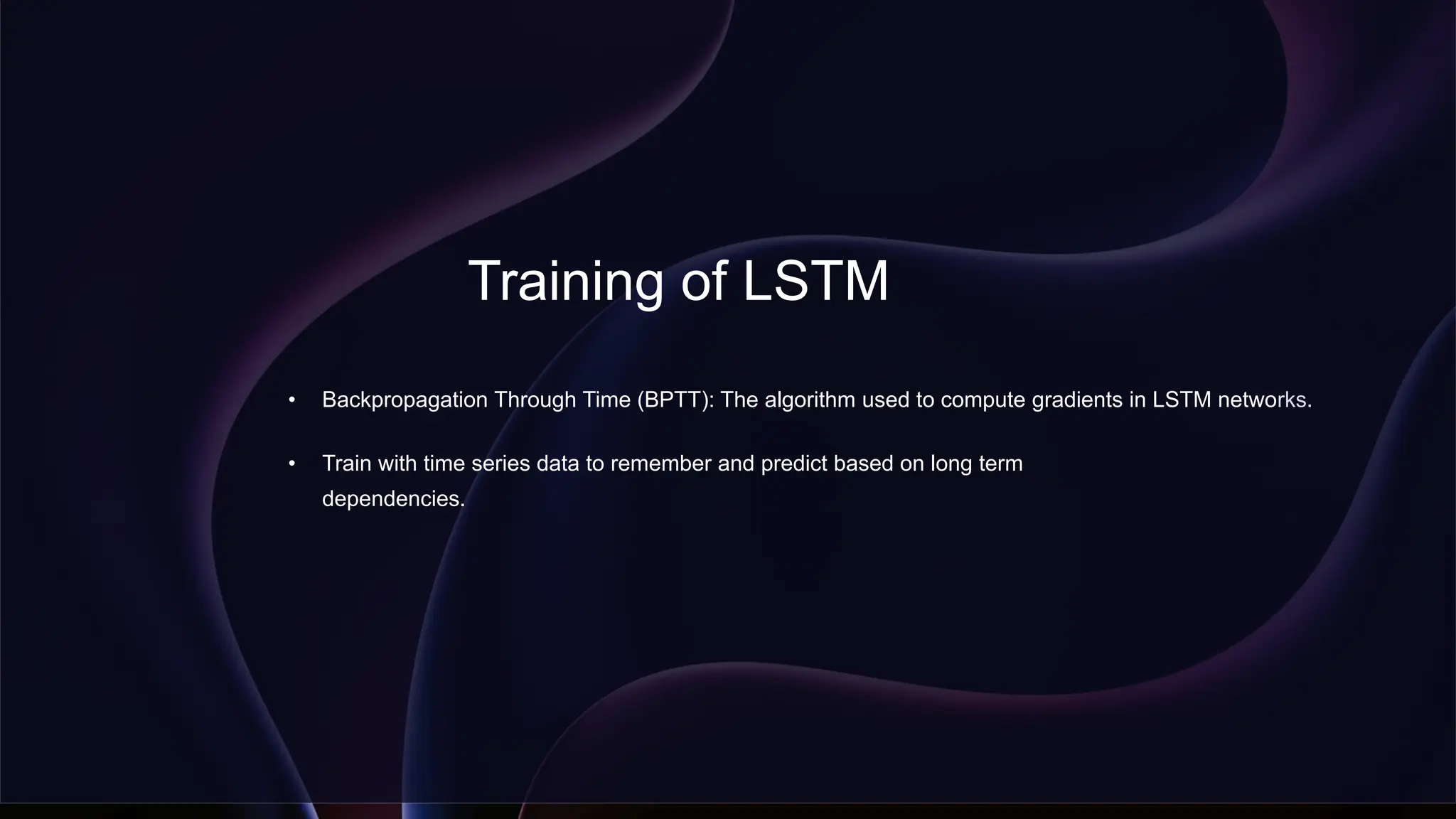 Long Short Term Memory LSTM | PPTX