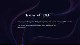 Long Short Term Memory LSTM | PPTX