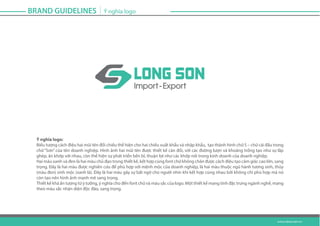 Thiết kế logo công ty xuất nhập khẩu Long Sơn | PPT