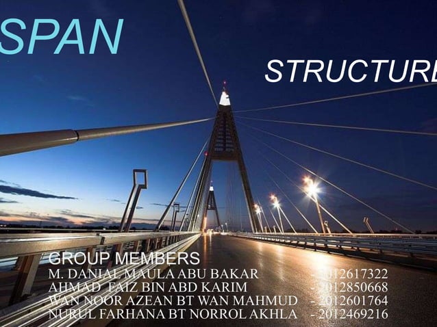 Long span cable | PPTX