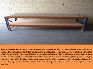 Long span shelving melbourne