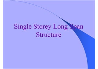 Long span structure | PDF