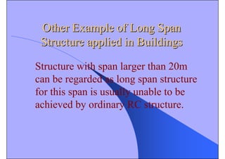 Long span structure | PDF
