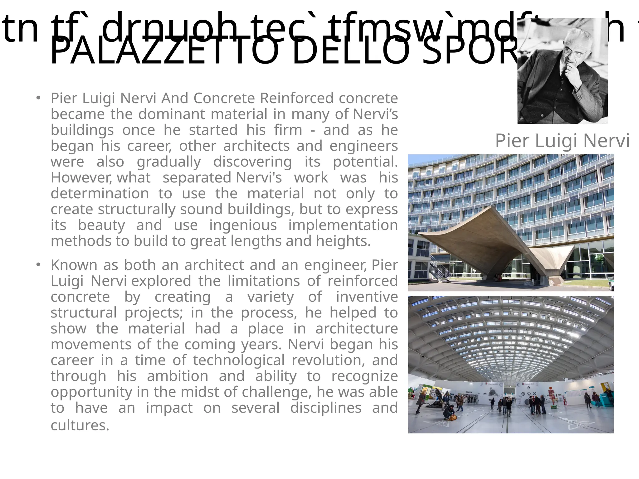 Long Span Structure - Case Study PALAZZETTO DELLO SPORT | PPTX