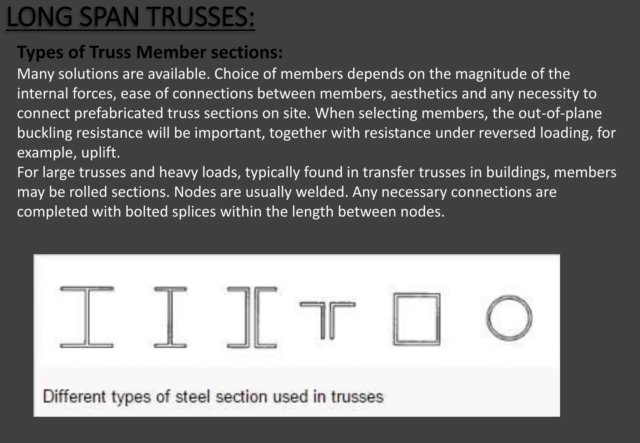 Long span structures | PPTX