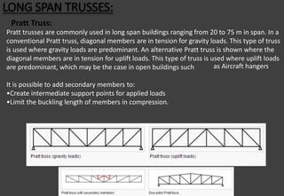 Long span structures | PPTX
