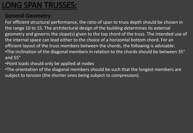 Long span structures | PPTX | Civil Engineering Industry | Industries
