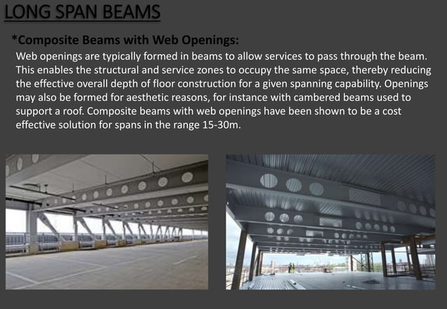 Long span structures | PPTX | Civil Engineering Industry | Industries