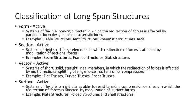 Long Span Structures used in Buildings and Factories | PDF