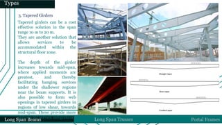 Long span structures in Concrete and Steel | PPTX