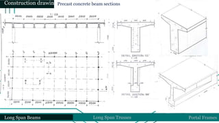 Long span structures in Concrete and Steel | PPTX