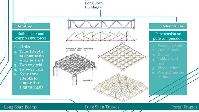 Long span structures in Concrete and Steel | PPTX | Civil Engineering ...