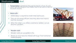 Long span structures in Concrete and Steel | PPTX