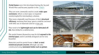 Long span structures in Concrete and Steel | PPTX