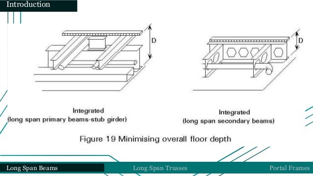 Long span structures in Concrete and Steel