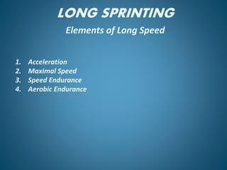 Long sprint training NCCA Clinic 14 | PPT