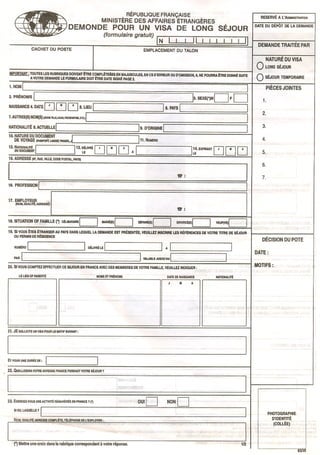 Longstay application form | PDF