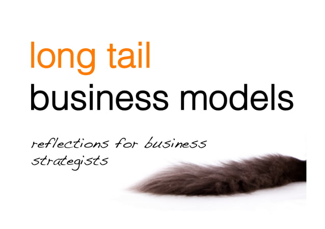 Long Tail Business Models | PDF