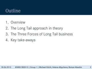 The Long Tail Approach - Theory and Practice | PDF